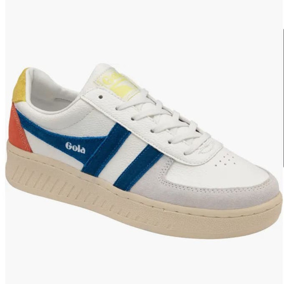 Gola | Shoes | Gola Classic Grandslam Trident Sneaker In White Marine ...